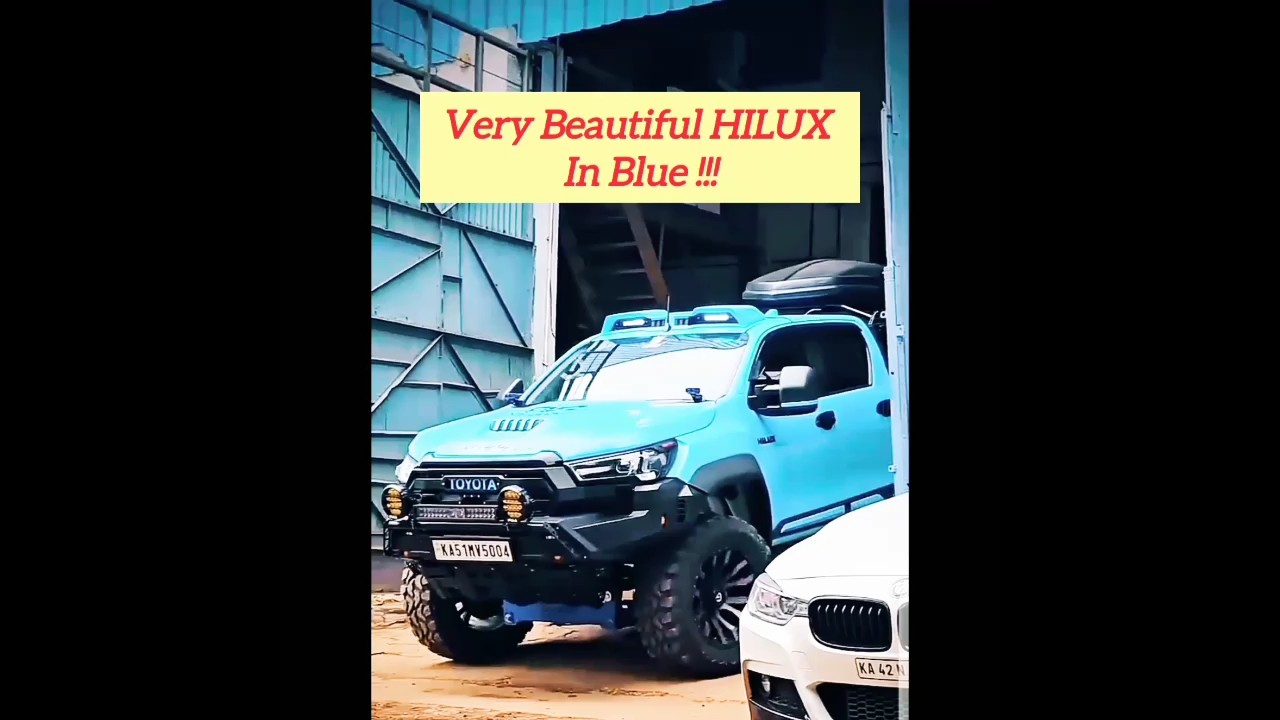 ####Beautiful Hilux in Blue Color. #Car #Lovers.# - YouTube