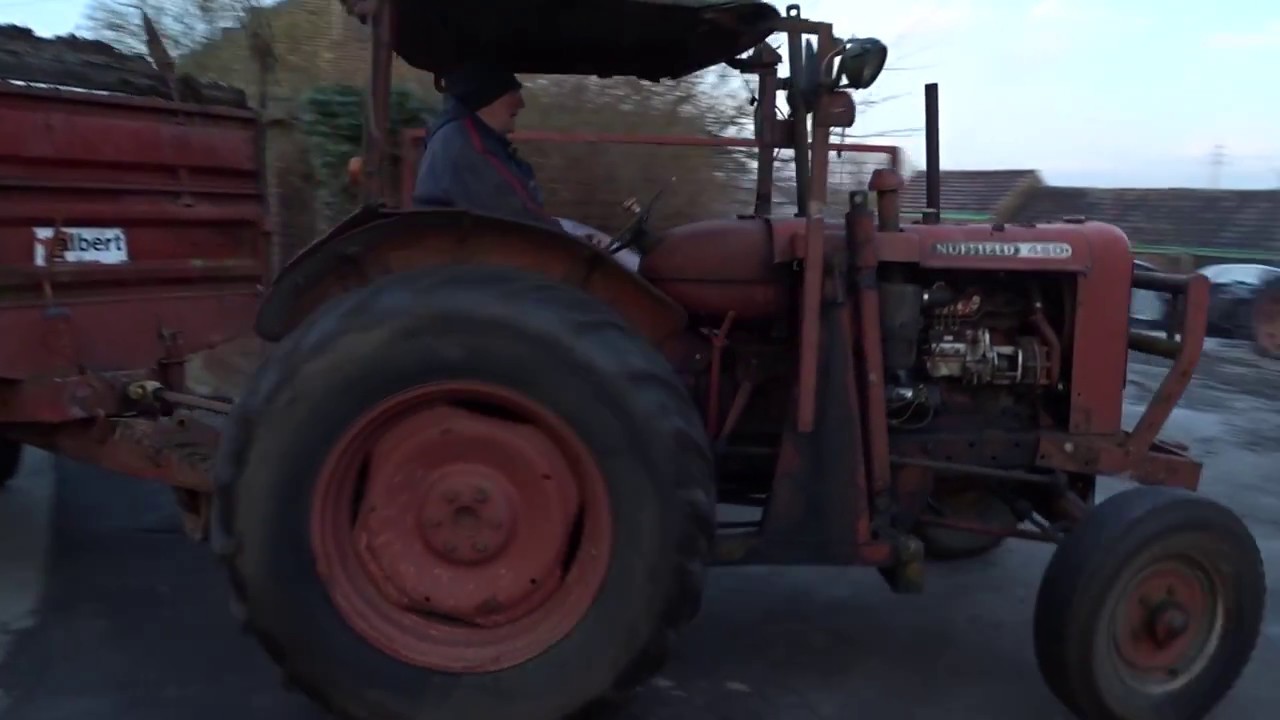 Nuffield 460 BMC Diesel Tractor - YouTube