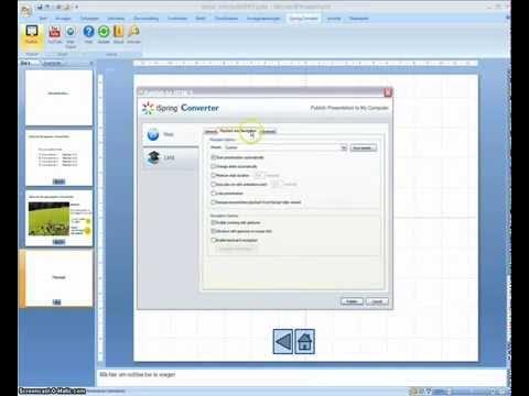 How to convert PowerPoint to HTML5 - YouTube