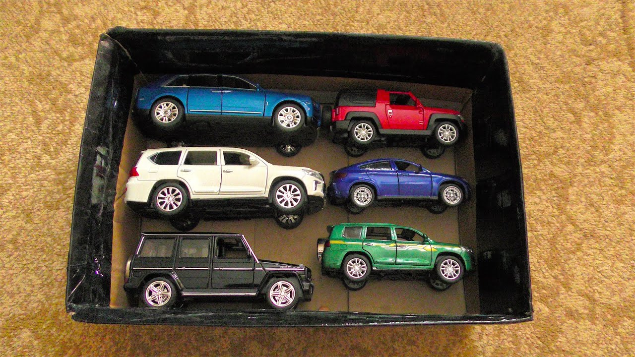 Box of Cars (Model Cars From the Box) - YouTube