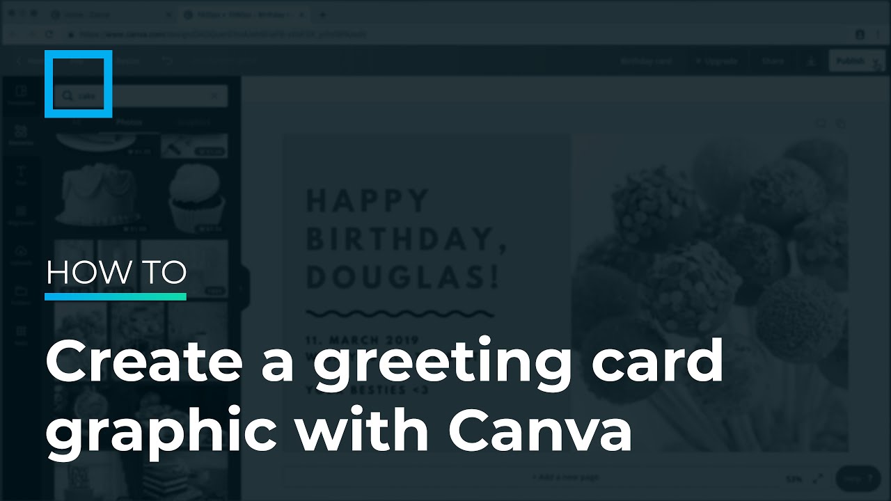 Create a quick greeting card graphic with Canva · LifeOnScreen tutorial ...