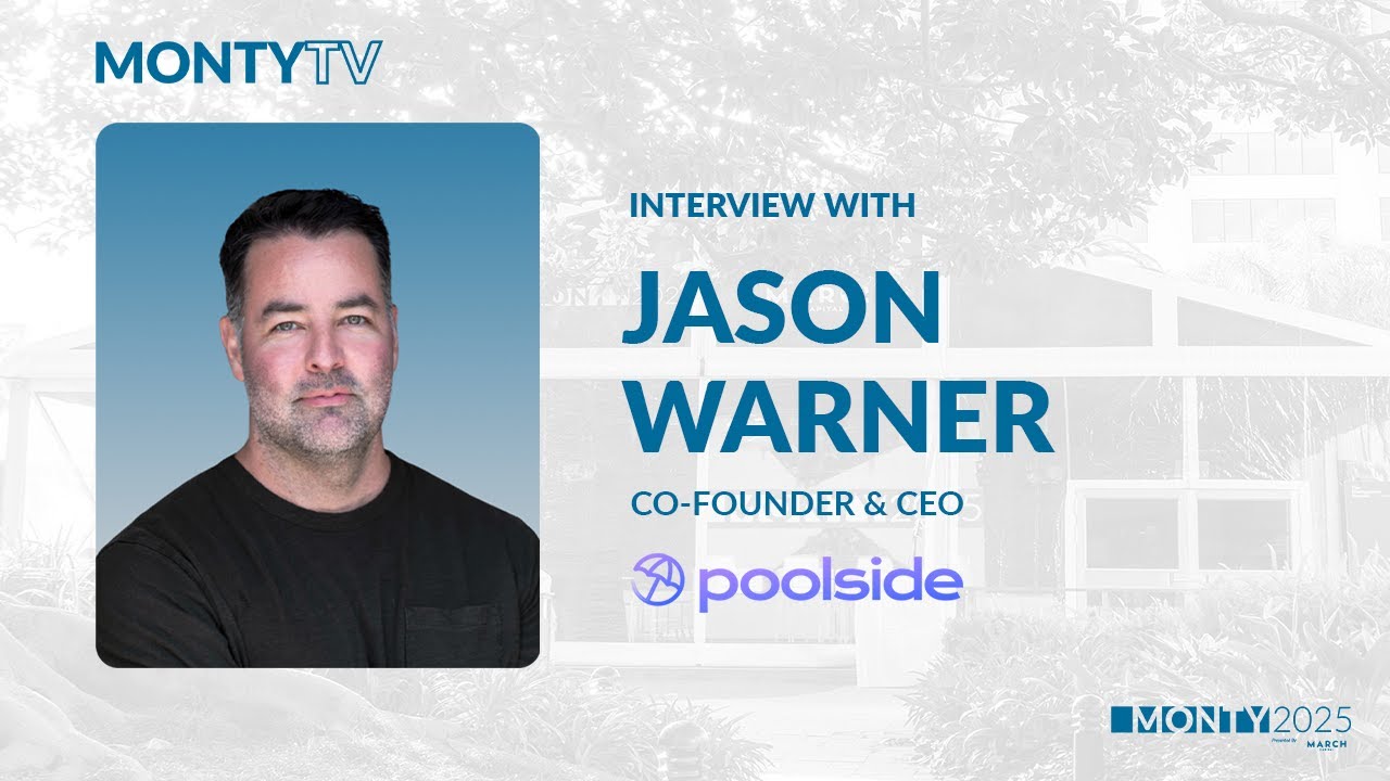 MontyTV Interview with Jason Warner, Co-Founder & CEO, Poolside - YouTube