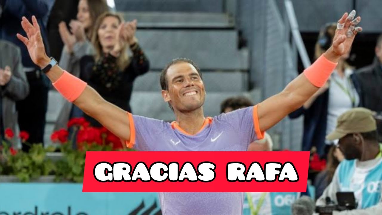 Rafa Nadal se despide de Madrid #rafanadal #nadal #mutuamadridopen # ...