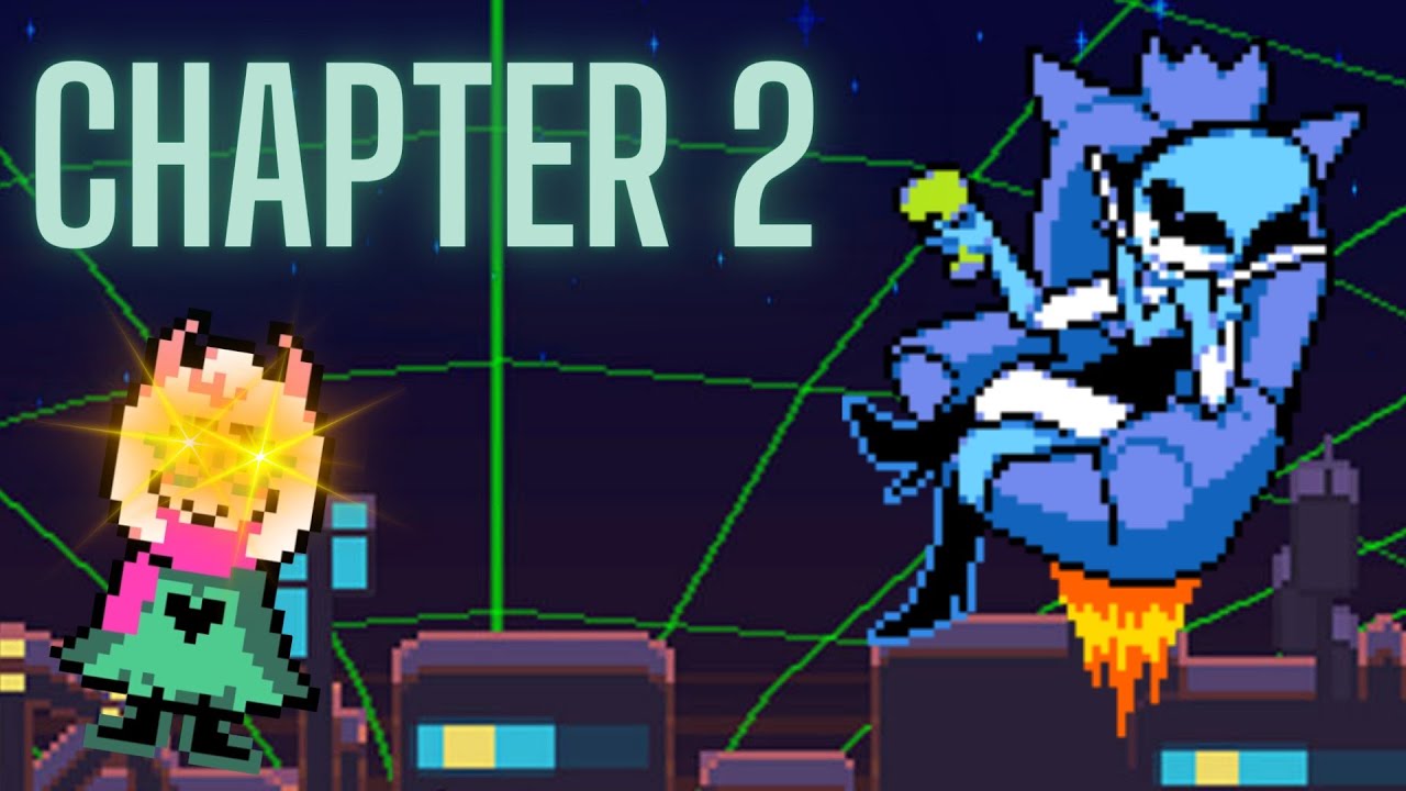 DELTARUNE (Chapter 2) Cyber World, A New Beginning. - YouTube