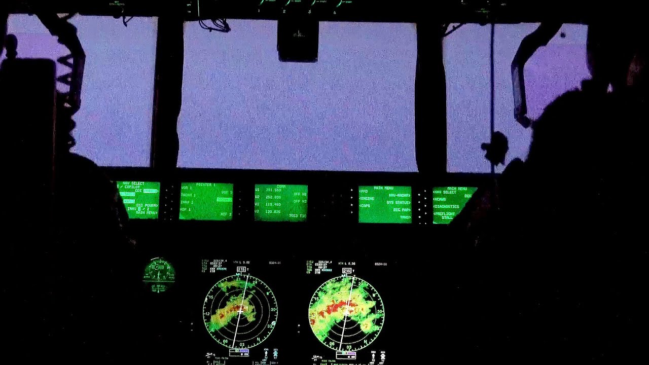 EXCITING: Aircrew Flies DIRECTLY Into A HURRICANE! | WC-130J Cockpit ...