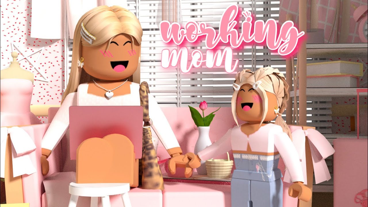 Mom's Working from Home Routine with a Kid! | Roblox Bloxburg Roleplay ...