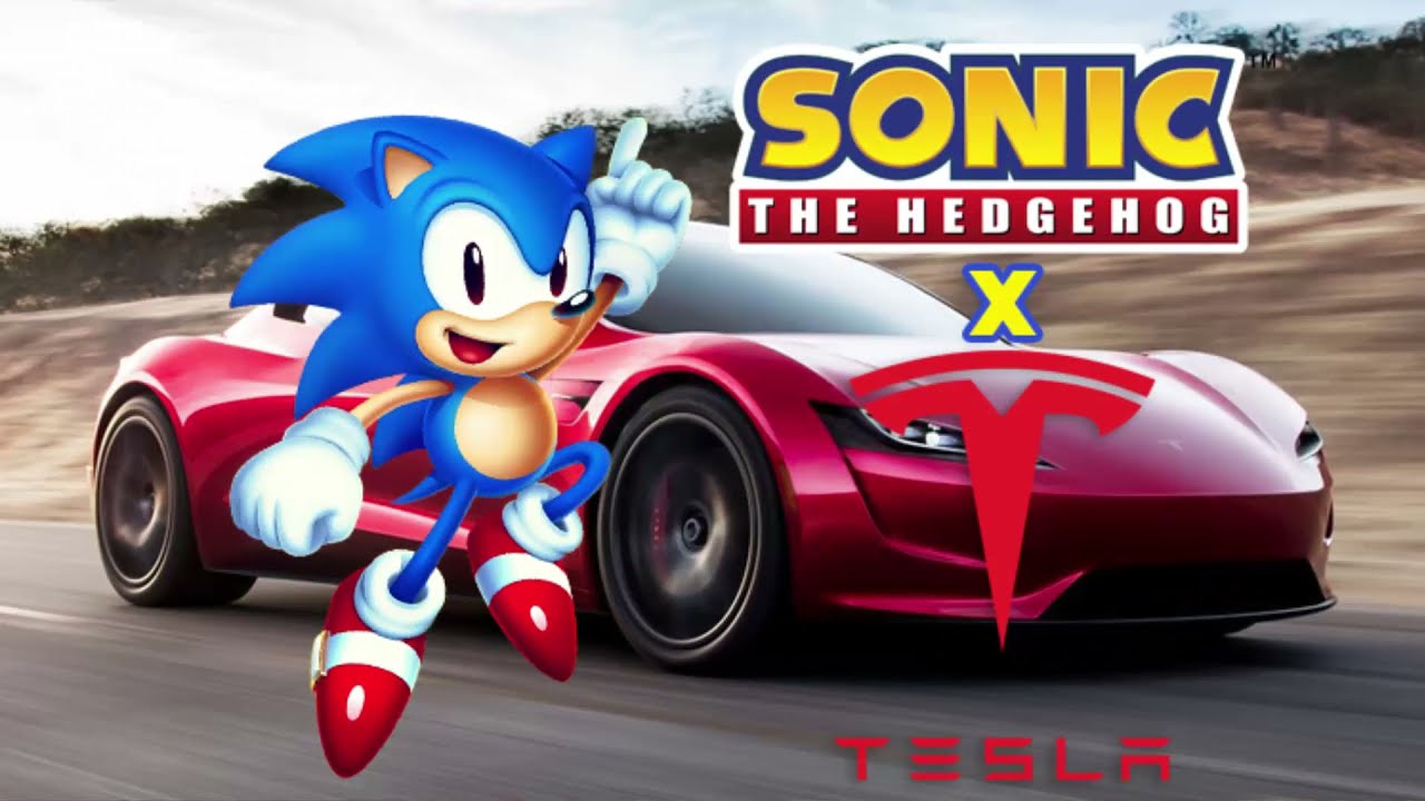 Trying out Sonic the Hedgehog on a Model S: Tesla Plaid! - YouTube