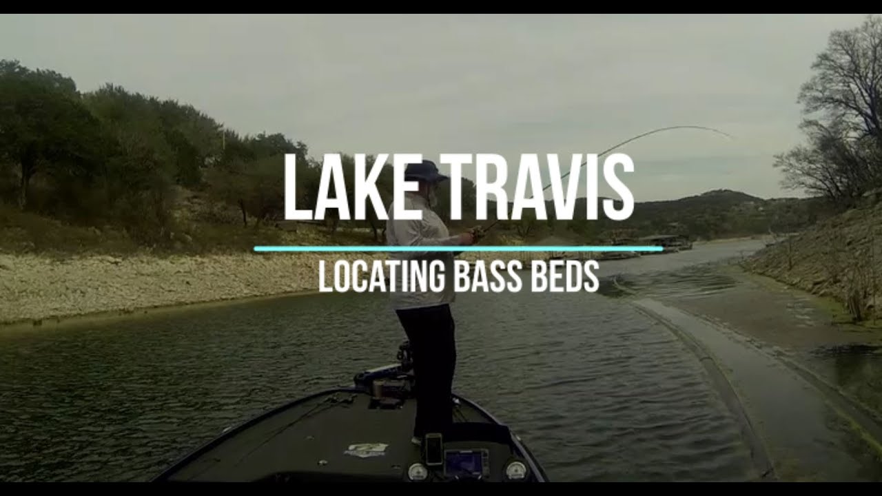 Locating Spawning Largemouth Bass! Lake Travis - March 2020 - YouTube