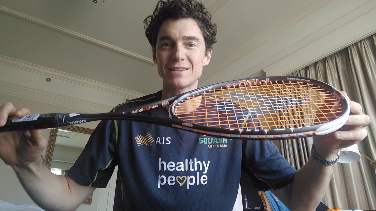 Karakal T120 FF Racquet Cameron Pilley - YouTube