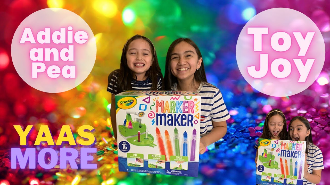 Crayola Marker Maker Unboxing!! DIY!! - YouTube