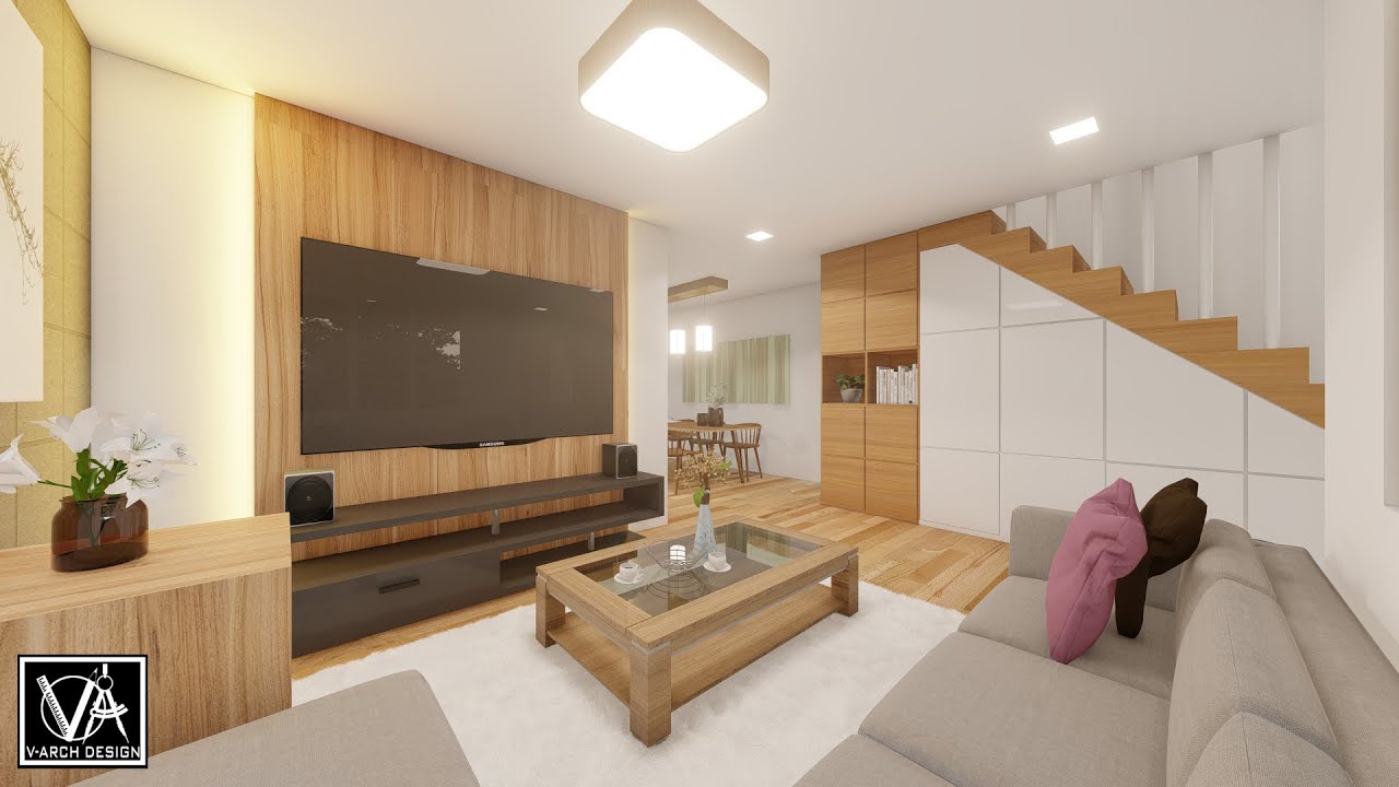 COZY 2 STOREY MODERN INTERIOR HOUSE DESIGN - YouTube
