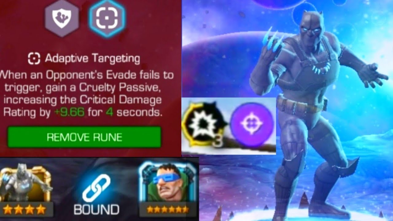 Mole Man & Relic Black Panther • Marvel Contest of Champions • Mcoc ...