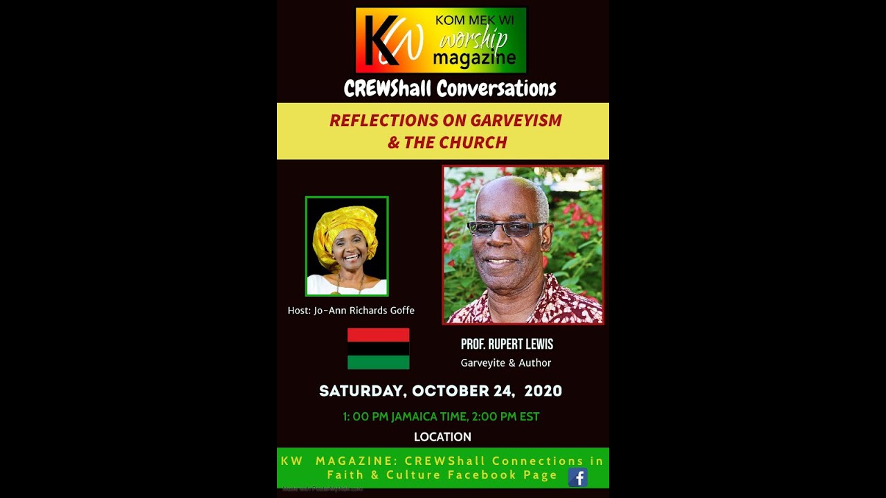 CREWShall Conversations Episode 8 with Prof. Rupert Lewis - YouTube