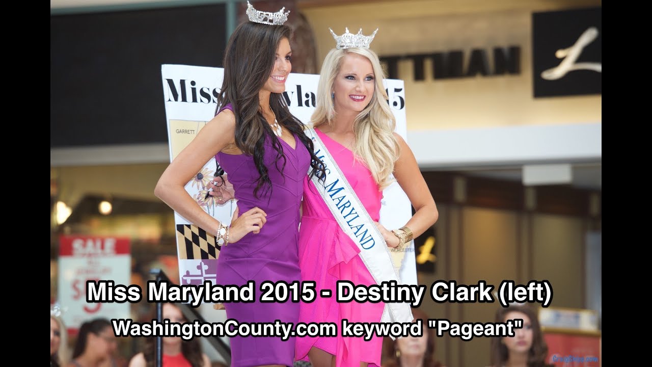 Destiny Clark, Miss Maryland 2015 in 4k UHD - YouTube