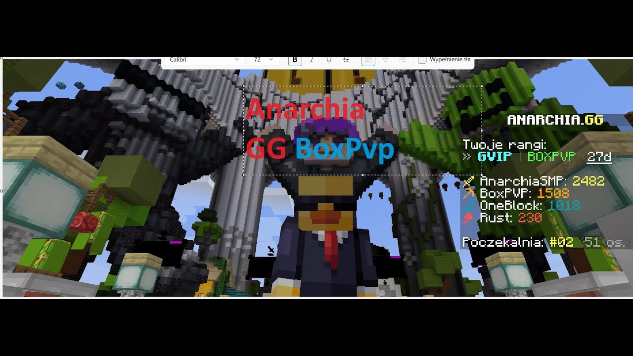 MINECRAFT Anarchia GG BoxPvp - YouTube