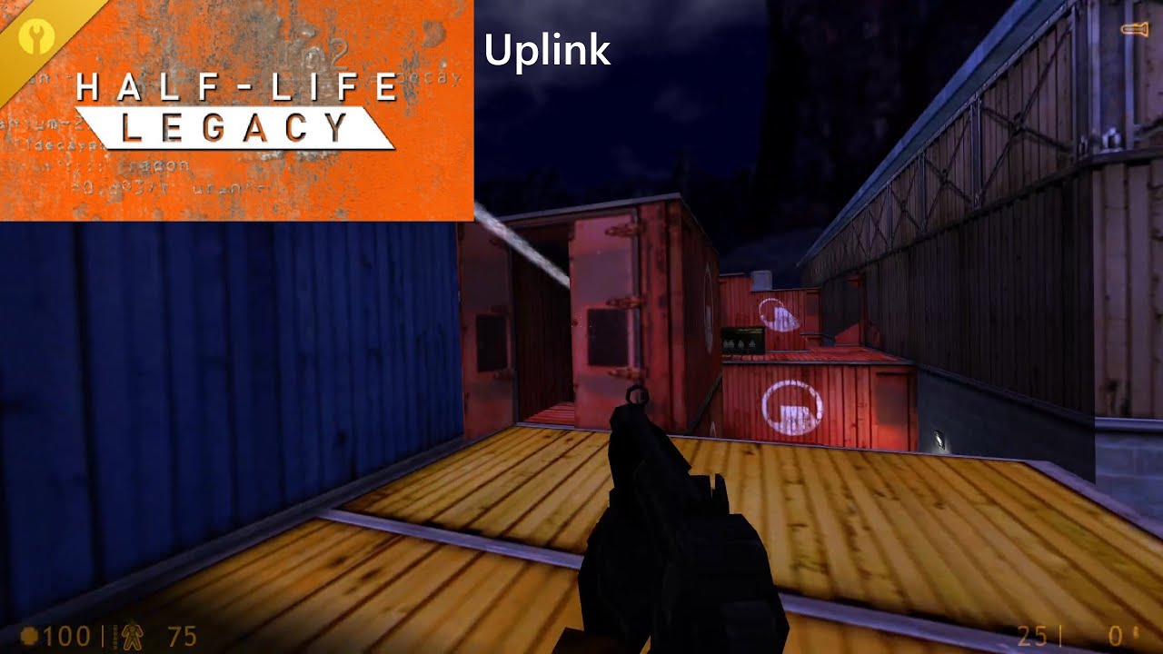Half-Life Legacy: Uplink (demo level) with commentary - YouTube