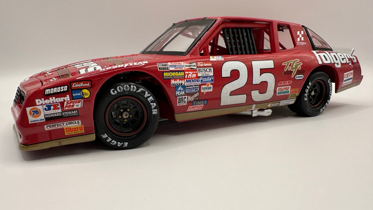 Review: 1986 Tim Richmond #25 Folgers Coffee Pocono Win Chevy Monte ...