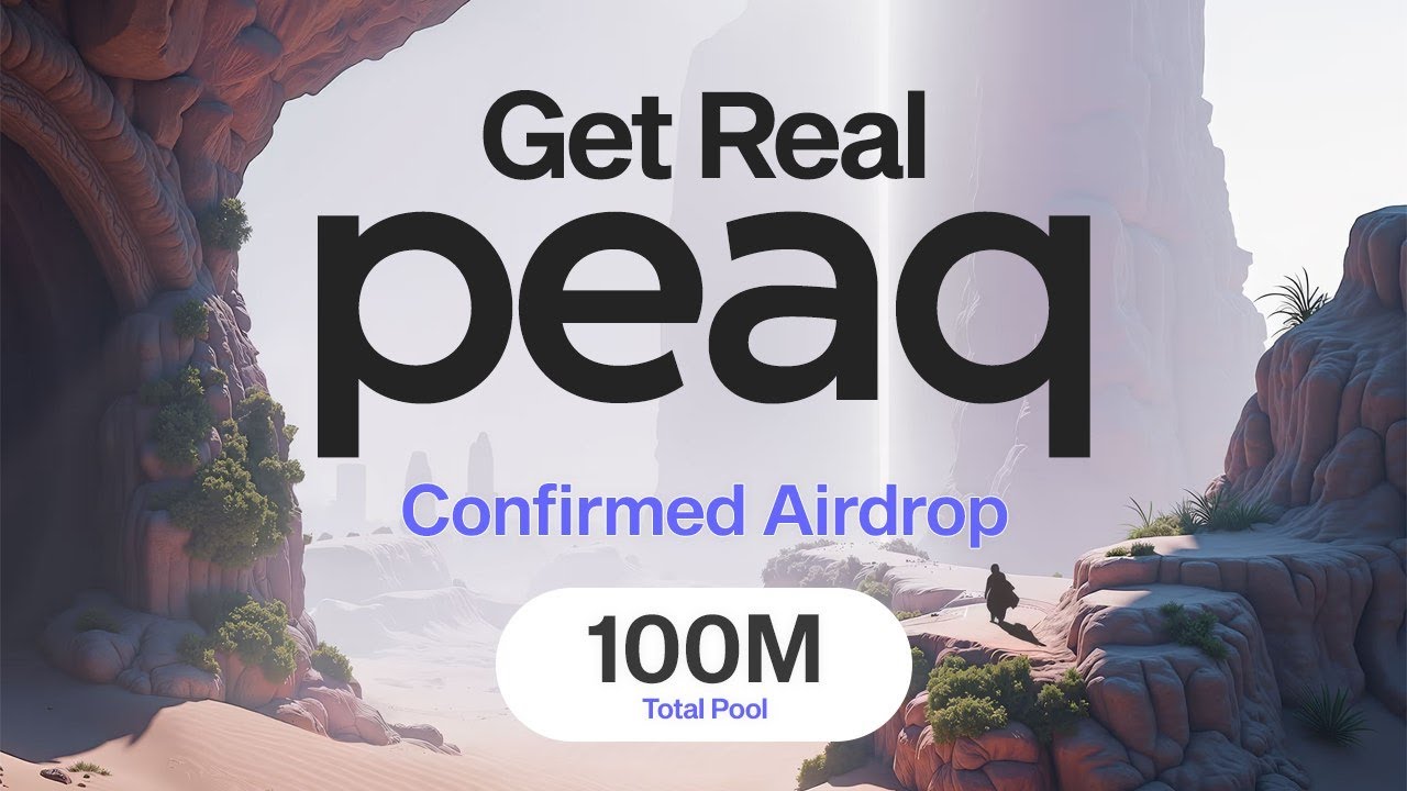 💥Peaq Get Real Campaign - The BIGGEST DePIN Campaign EVER! Claim Peaq ...