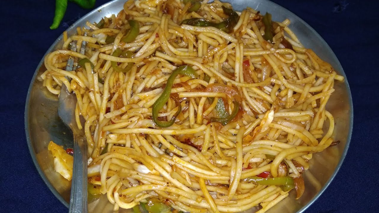 Chowmin recipe || chowmin at home || Chinese chemin receipe - YouTube