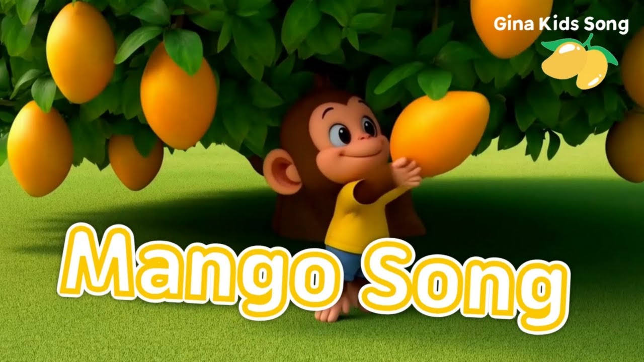 🍋Mango Song for Kids | Simple Nursery Rhyme | 망고송 영어동요 - YouTube