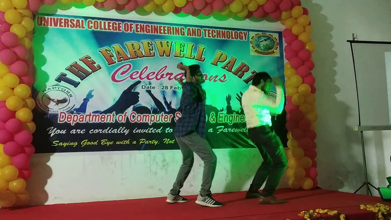 Bitra Sunil Kumar dance performance in universal college for an ...