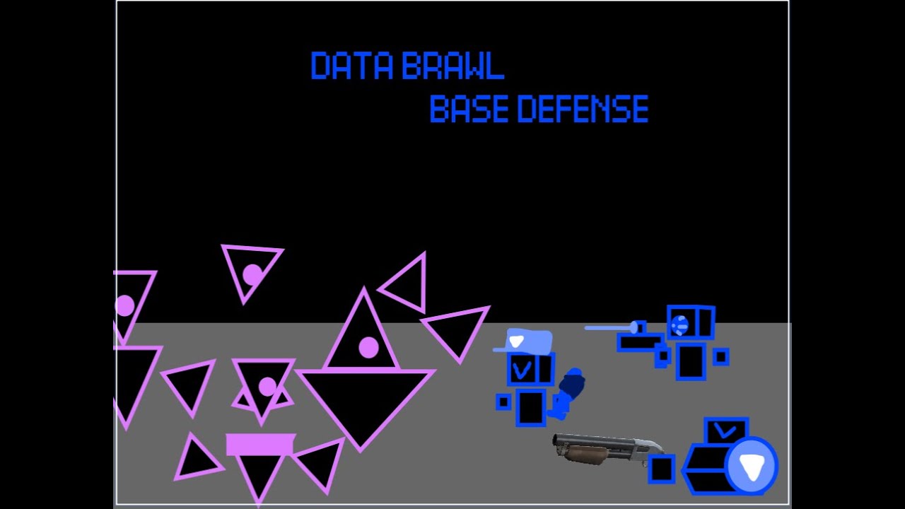 Data brawl base defense gameplay - YouTube