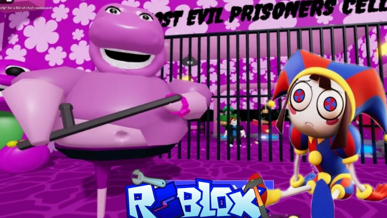 barry es un dinosaurio pomni pato patatas aventura en roblox - YouTube