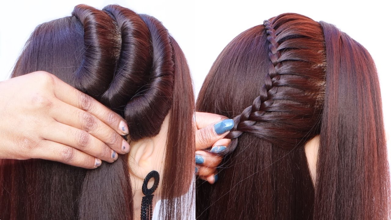 Simply Easy Hairstyle - Quick hairstyle |Stylish Hairstyle| Hairstyle ...