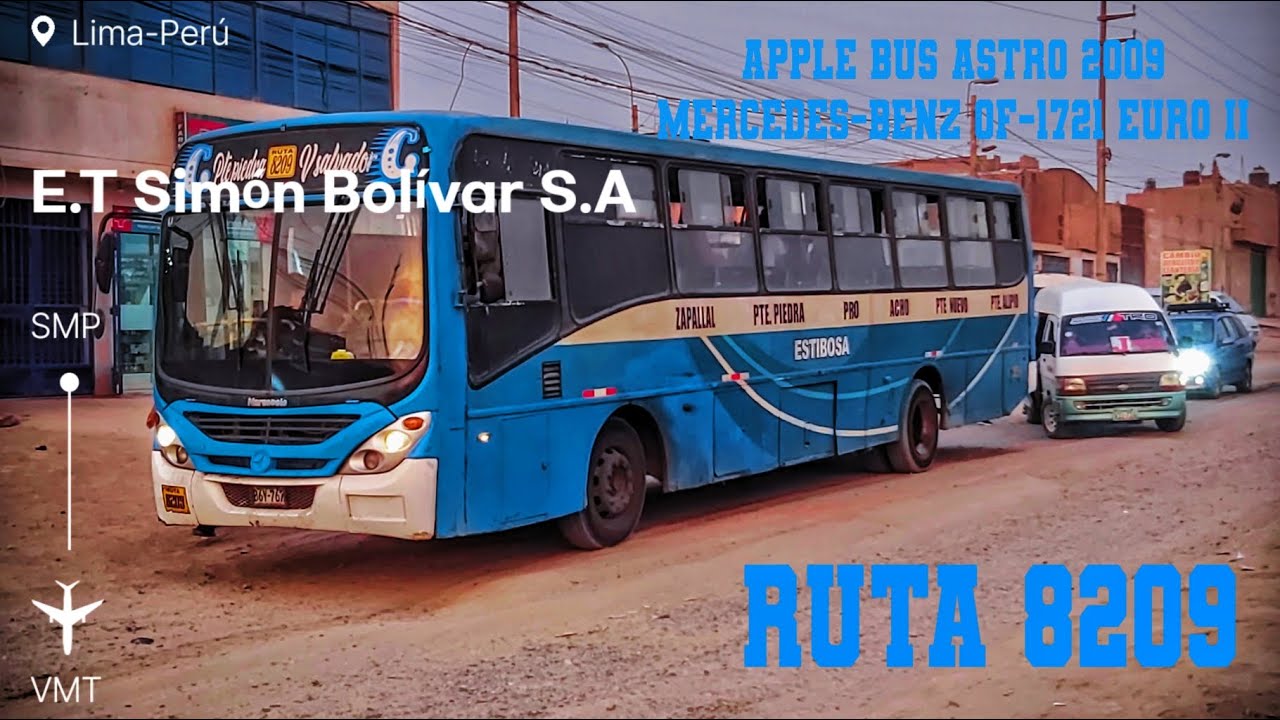 APPLE BUS Astro 2009 Mercedes-Benz OF-1721 Euro II | E.T Simón Bolívar ...