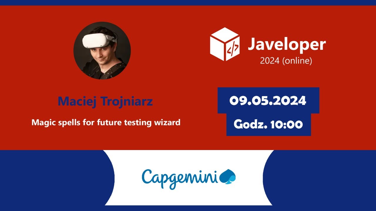 💻 Magic spells for future testing wizard - Maciej Trojniarz - YouTube