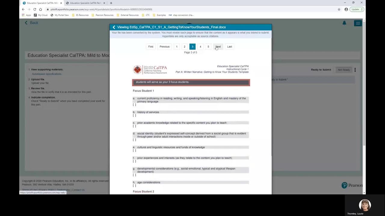 EdSp CalTPA Pilot Submission Process Tutorial - YouTube