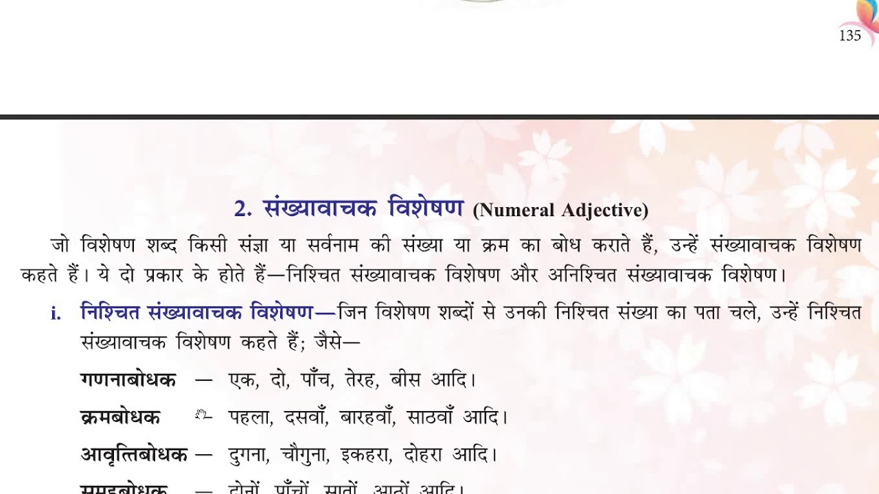 8-CLASS-HINDI GRAMMAR-CHAPTER-12(Part-1) - YouTube