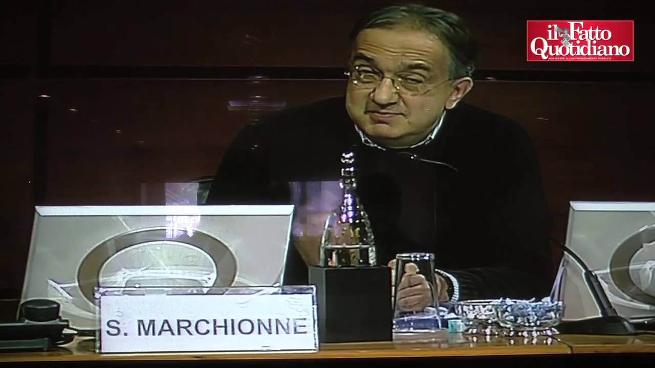 Fiat, Marchionne alla Fiom: “Etica? È l'unico principio che ci ha ...