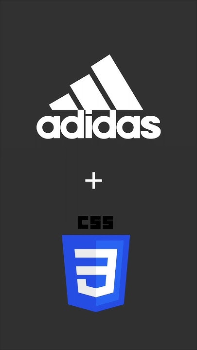 HOW to make the adidas logo | vs code and css - YouTube