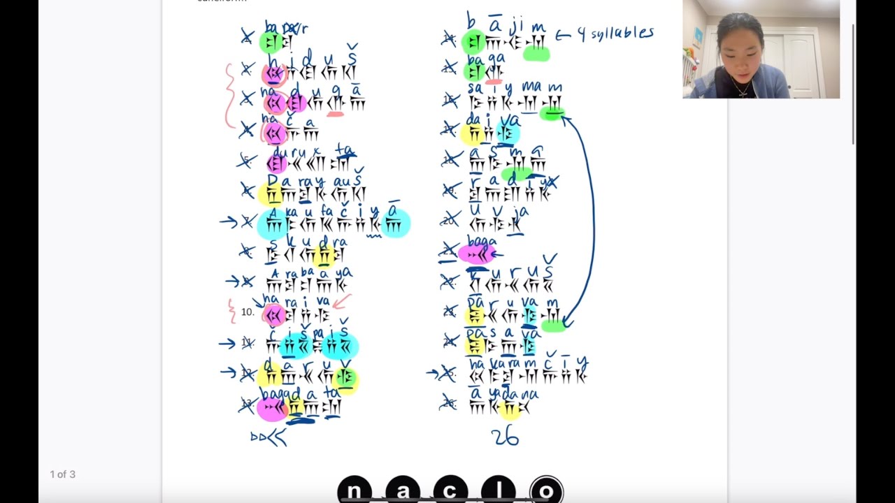 NACLO - Set In Stone (2020 Round 1) - Part 3 - YouTube