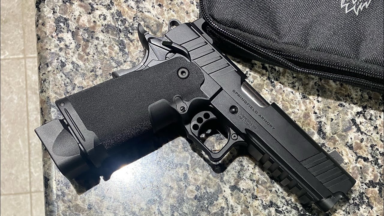 Springfield Prodigy Comp 5 installing Dawson Precision Tool less and ...