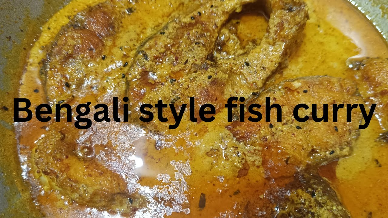 Bengali style fish curry pl watch. - YouTube