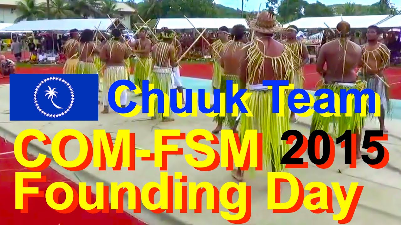 Chuuk Team, College of Micronesia-FSM Founding Day 2015 - YouTube