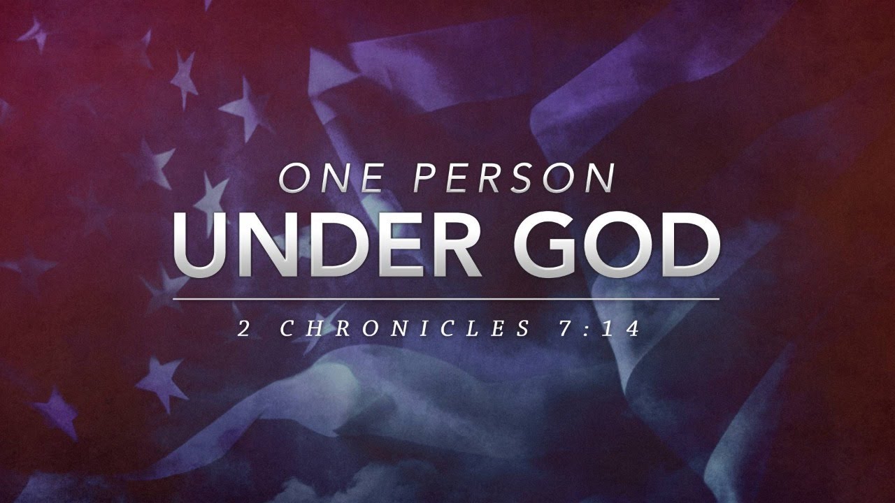 One PERSON Under God - YouTube