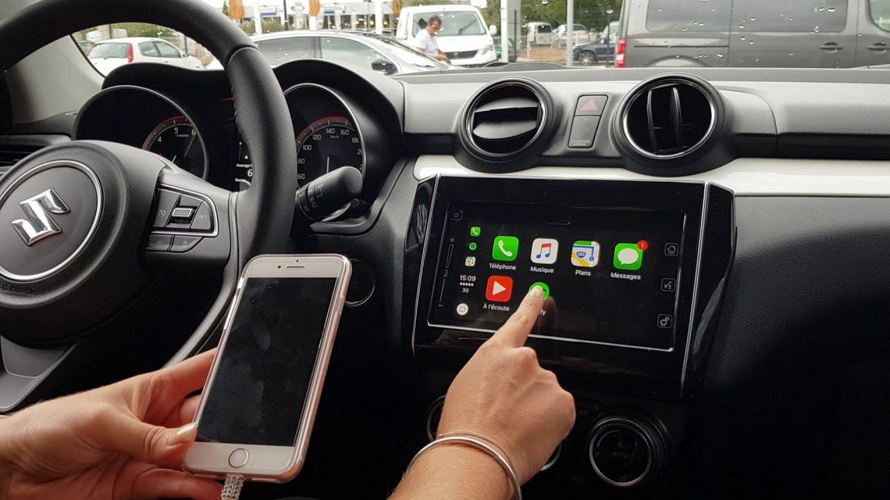 Tutoriel Connectivité Smartphone sur Nouvelle Suzuki Swift - YouTube