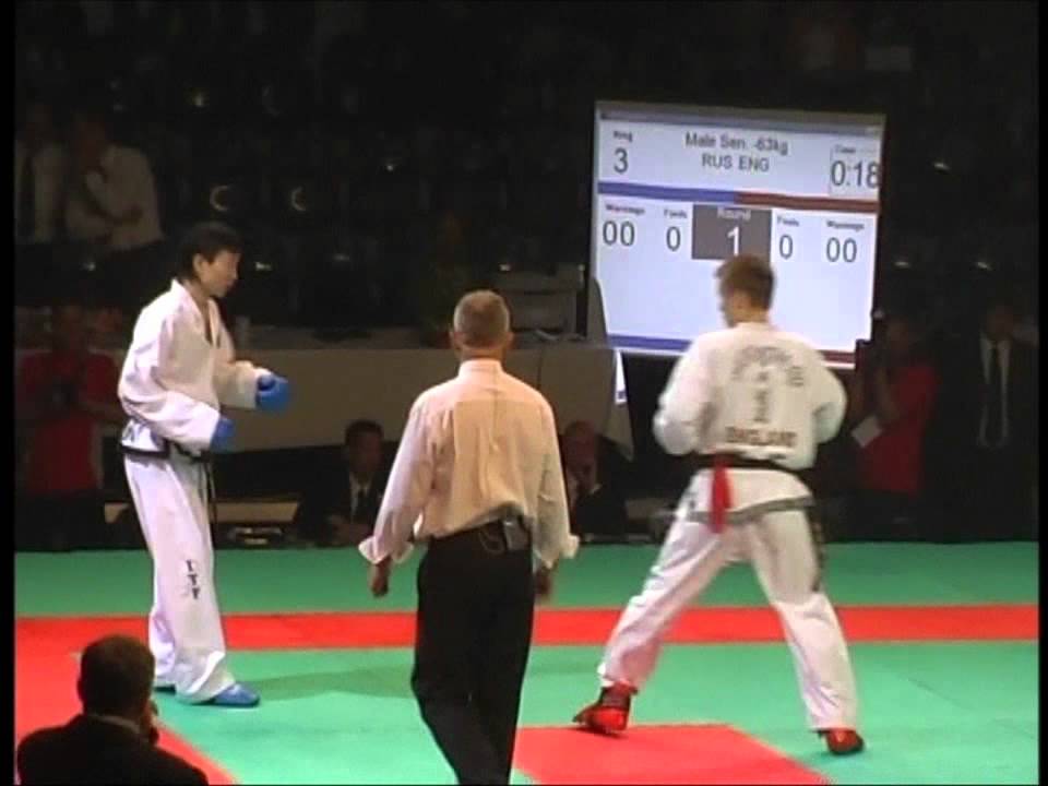ITF European Tae Kwon-Do Championships 2007 -63kg Final Felix Kelly V ...