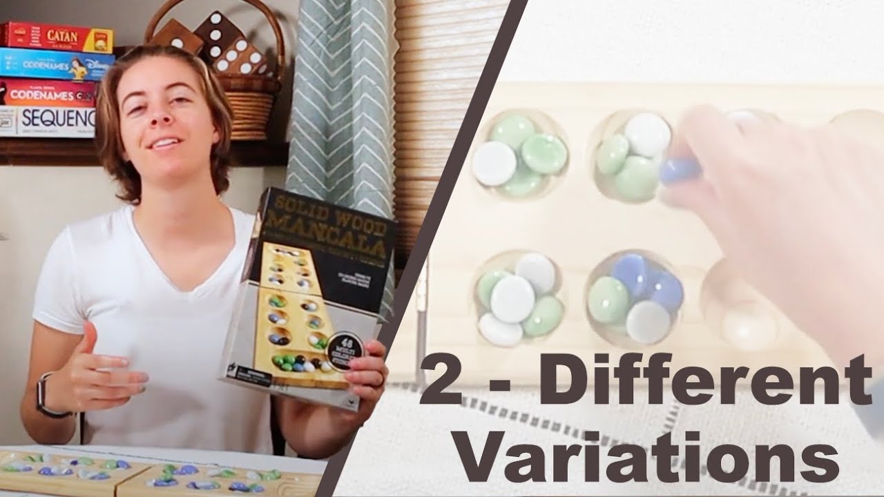 How to Play Mancala - 2 Variations - YouTube