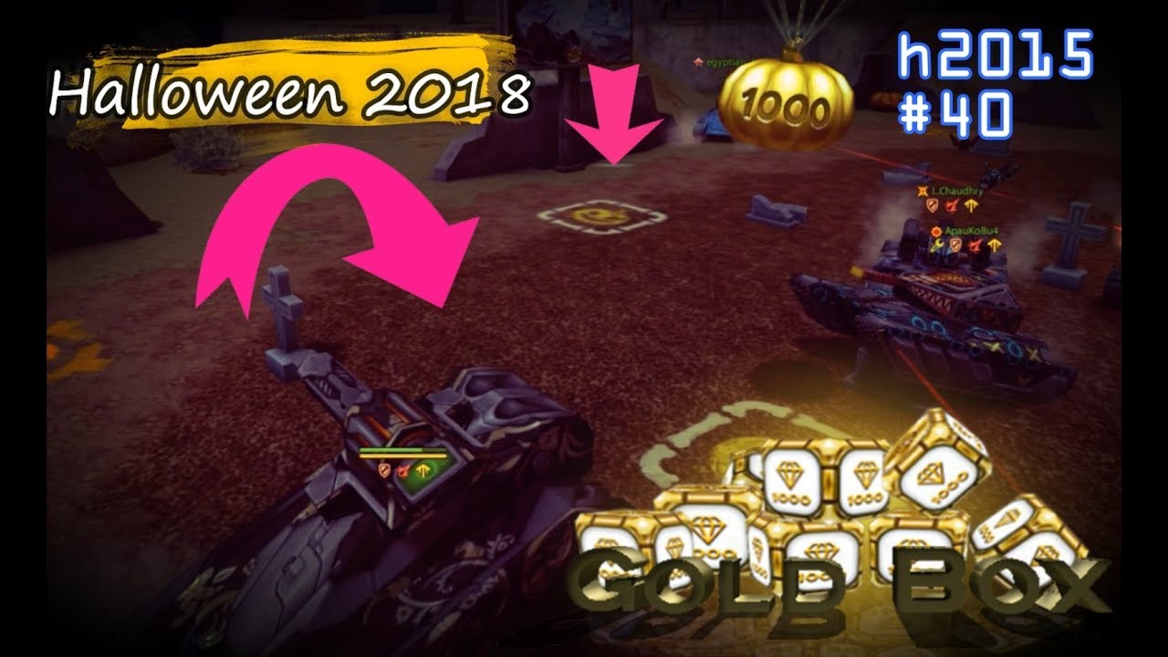 Tanki Online - Halloween 2018 - Gold box video #40 by h2015 - YouTube