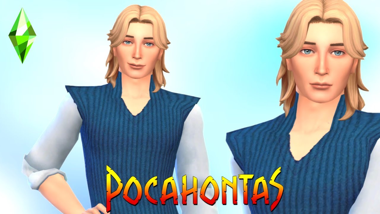 John Smith [Pocahontas] : Sims 4 I Create a Sim - YouTube