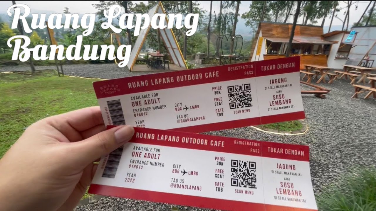 Ruang Lapang Lembang | Outdoor Cafe | Bandung - YouTube