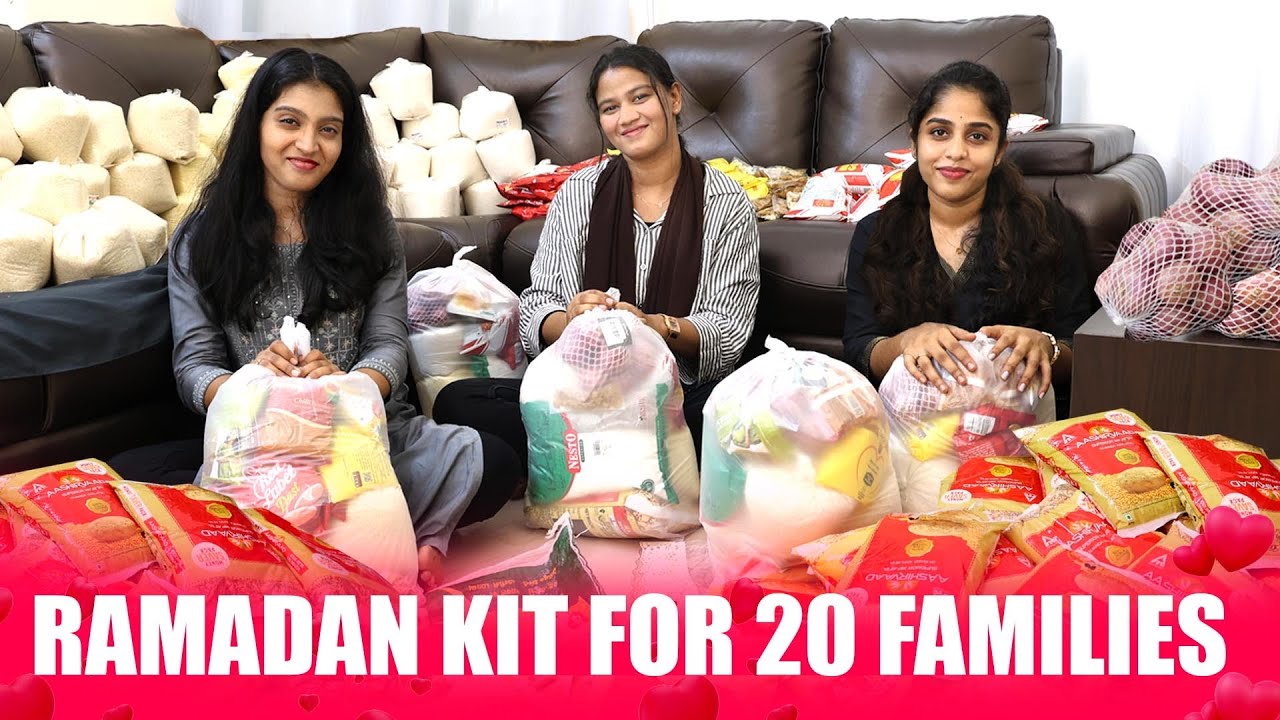 GIVING RAMADAN KIT FOR 20 FAMILIES 🥹 | ഞങ്ങൾക്ക് ഏറ്റവും സന്തോഷമുള്ള ...
