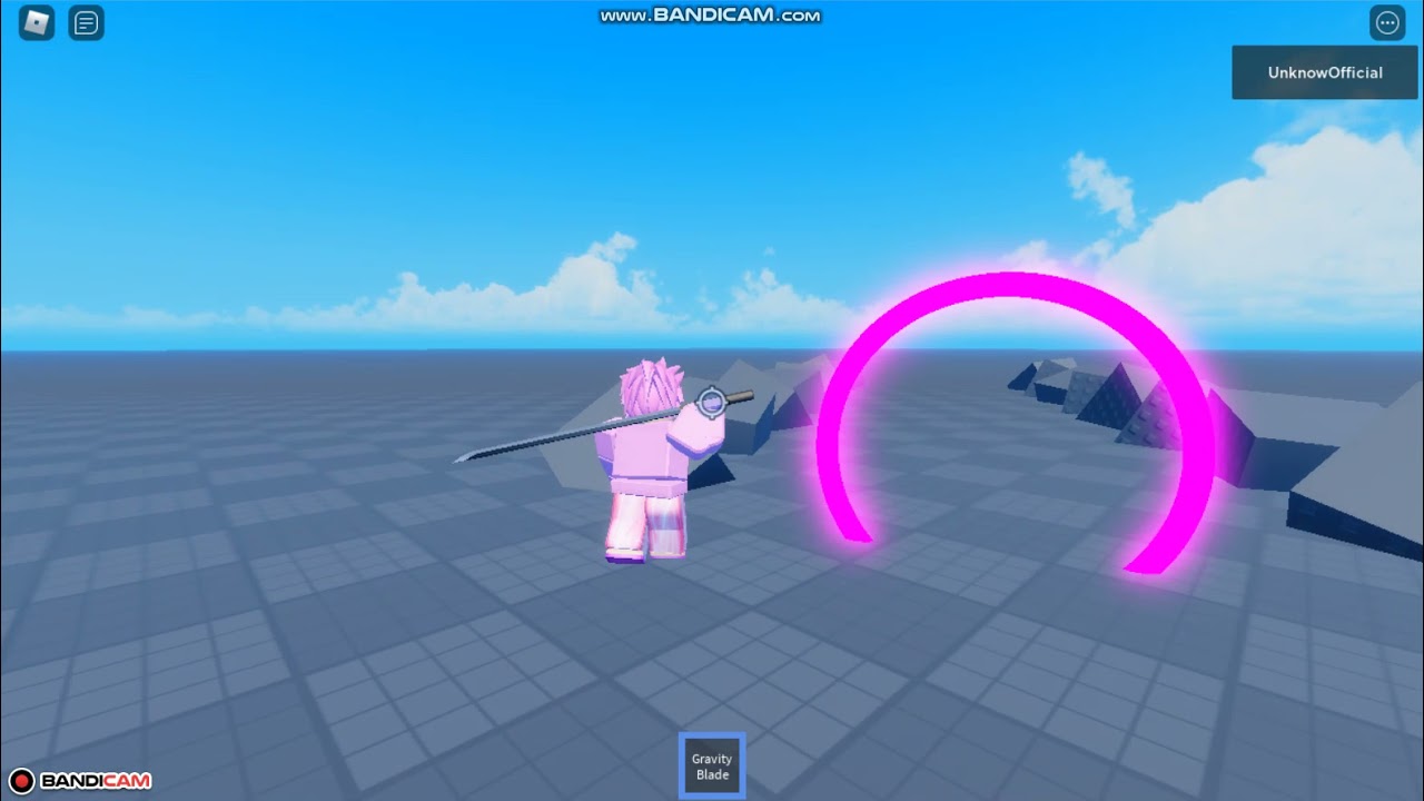 [roblox studio] ShowCase#18『---Gravity Blade Skill---』 - YouTube