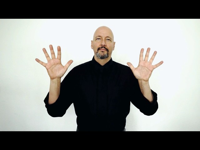 Finish Sign Language Sign