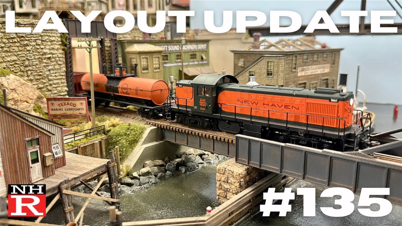 HO Scale New Haven Railroad Layout Update #135 - YouTube