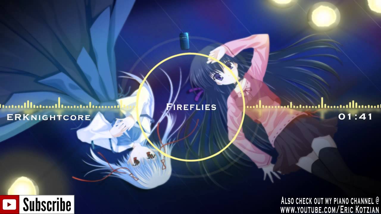 Nightcore - Fireflies - Owl City - YouTube